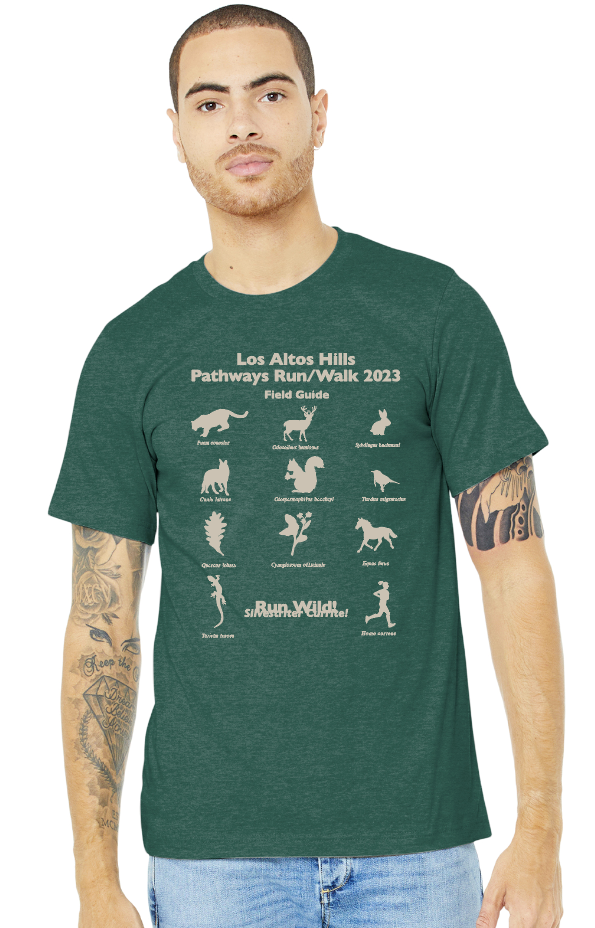 2023 Pathways Run Walk Shirts | Los Altos Hills Pathways Run/Walk